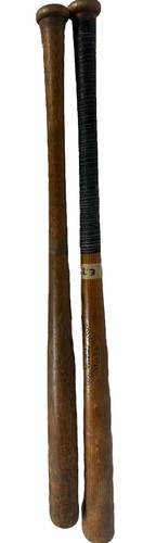 Lot Of 2 Vintage Wooden Baseball Bats | eBay