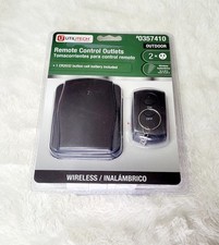 Utilitech Wireless Outdoor Remote Control Outlets 80ft Range 0357410 ...