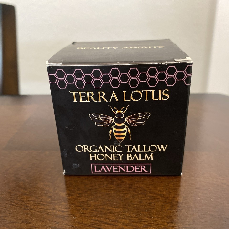 Terra Lotus Organic Grass-Fed Beef Tallow with Raw Honey 2 oz Jar ...