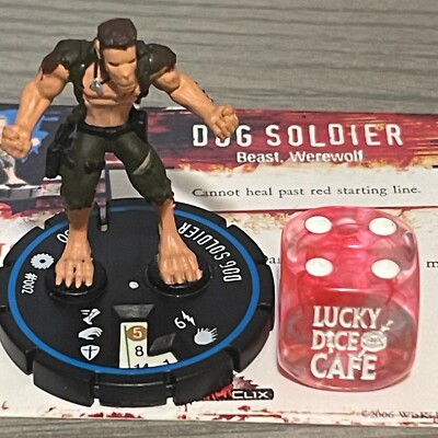 Horrorclix Base Set 002 Dog Soldier Experienced | eBay