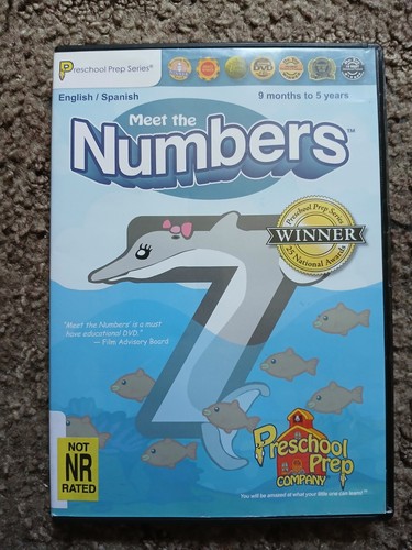Meet the Numbers - DVD By Animation - VERY GOOD - Preschool Prep School ...
