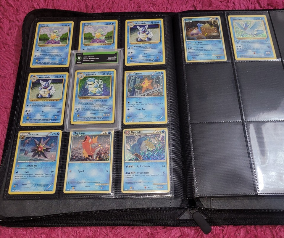 Pokemon Classic TCG Binder Master Set Collection Mint Grade Charizard ...