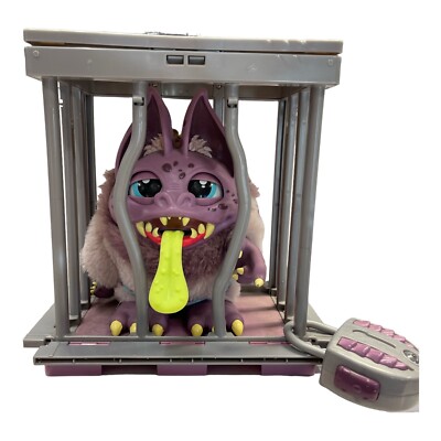 Crate Creatures Surprise Purple Monster Interactive Toy with Lock ...