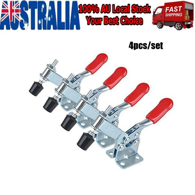4pcs Quick Release Hand Operated Tool Horizontal Fast Toggle Clamp 201 ...