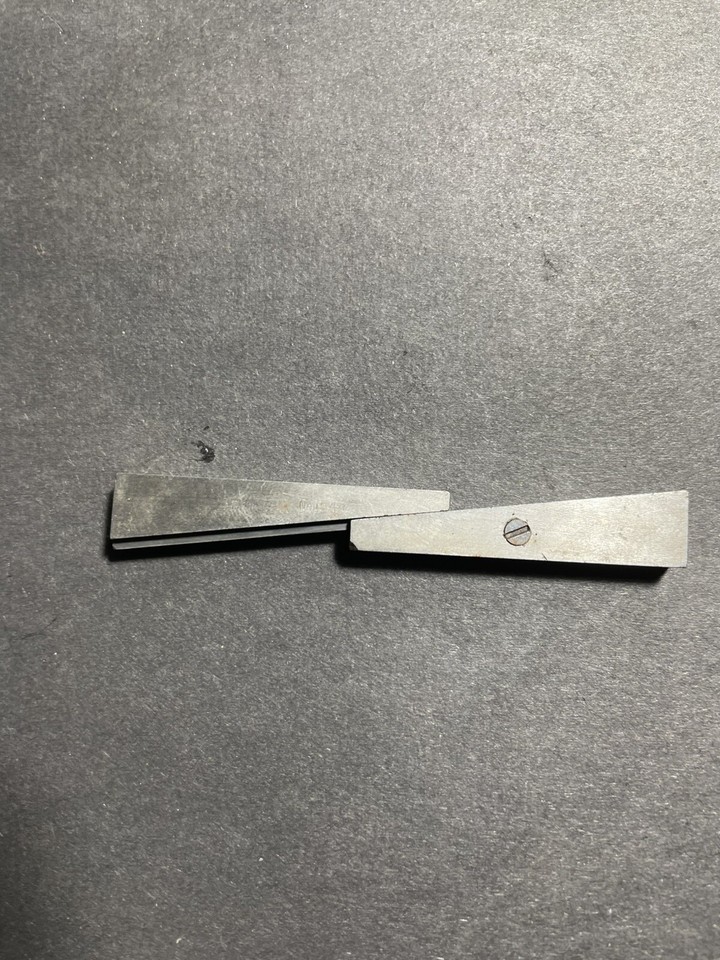 Vintage STARRETT Co. No. 154-B Machinist Adjustable Parallels, in ...