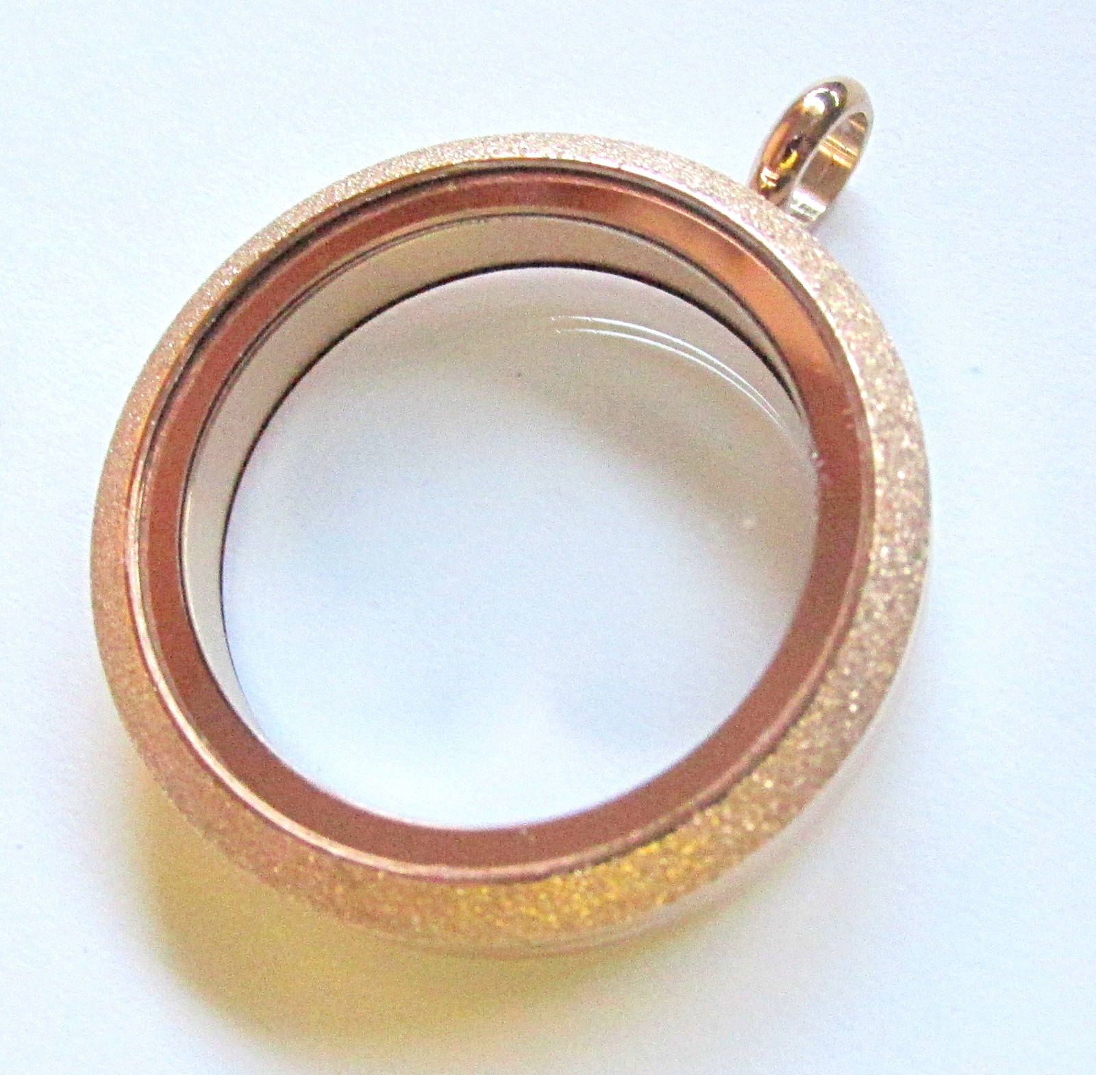 316L Stainless Steel Waterproof Screw Open Floating Glass Locket for ...