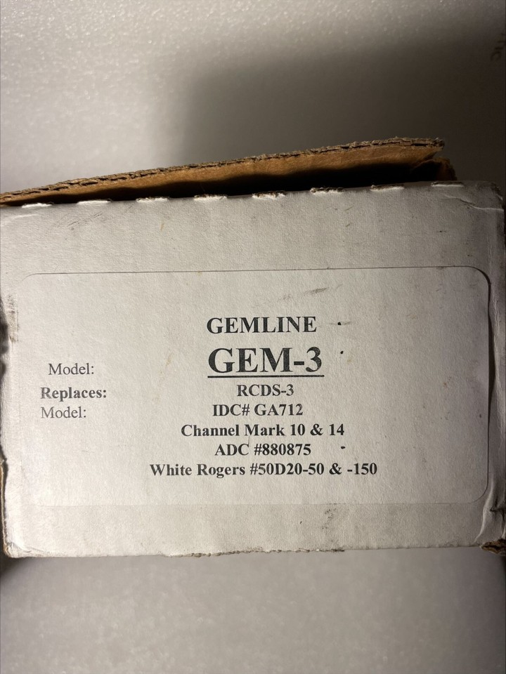 New Gemline GEM-3 Ignition 24v 60Hz P/N: 880875 [IH] | eBay