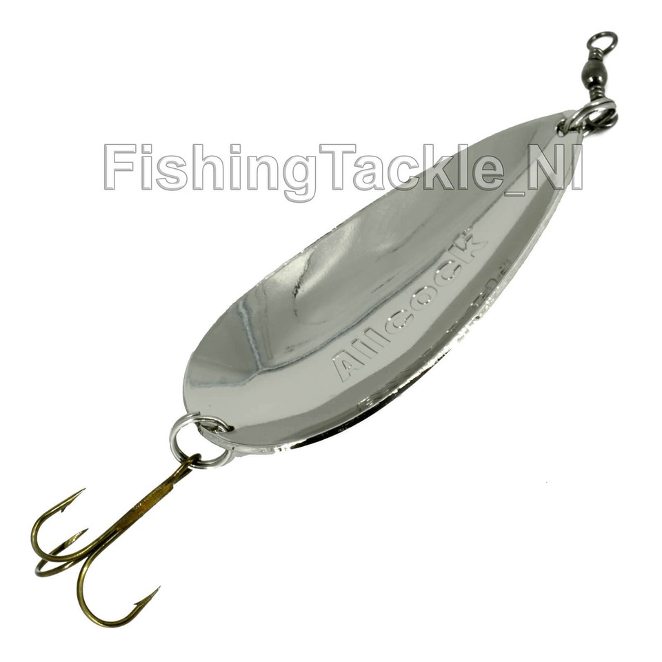 Allcock Extra Heavy Spoon Copper & Silver Traditional Fishing Lures ...