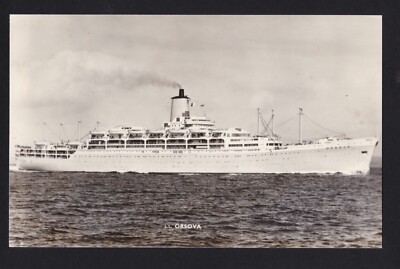vintage Orient Line SS Orsova ship photo postcard | eBay