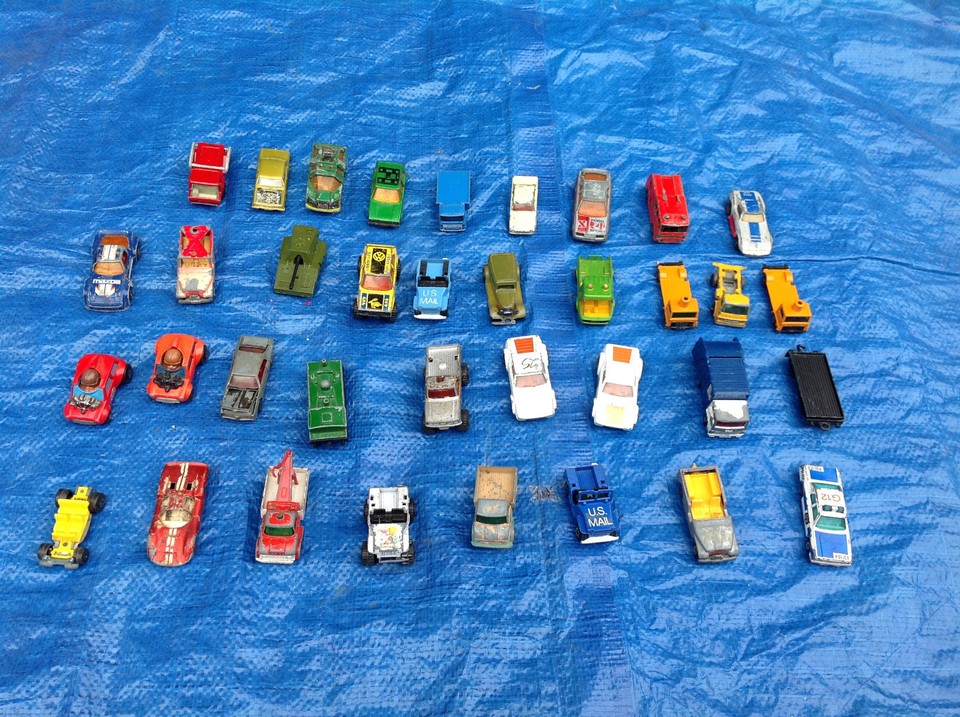 Mixed Lot of 36 Vintage & Modern Matchbox Vehicles | eBay