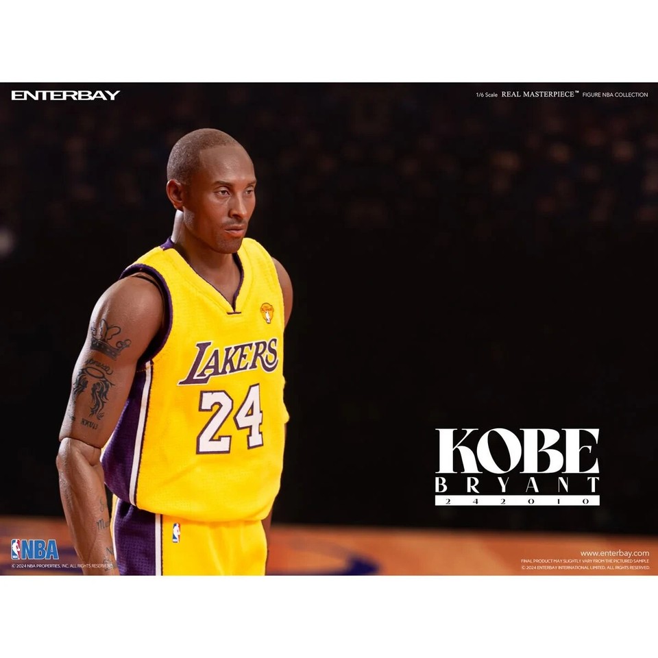 ENTERBAY 1/6 Real Masterpiece NBA KOBE BRYANT Action Figure Pre-order ...