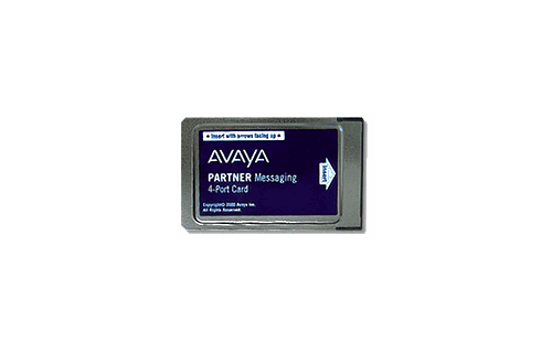 AVAYA PARTNER MESSAGING VOICEMAIL R6 4-PORT CARD 539C11 700262058 ...