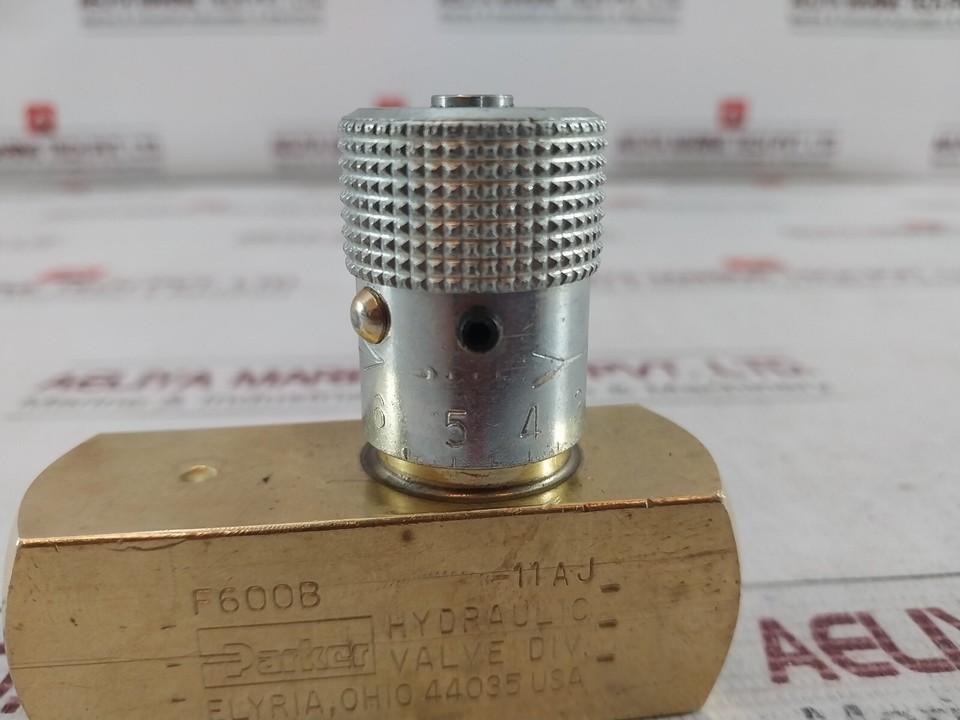 Parker F600B In-line Flow Control Valve 2000 PSI 138 BAR 8GPM 30LPM ...