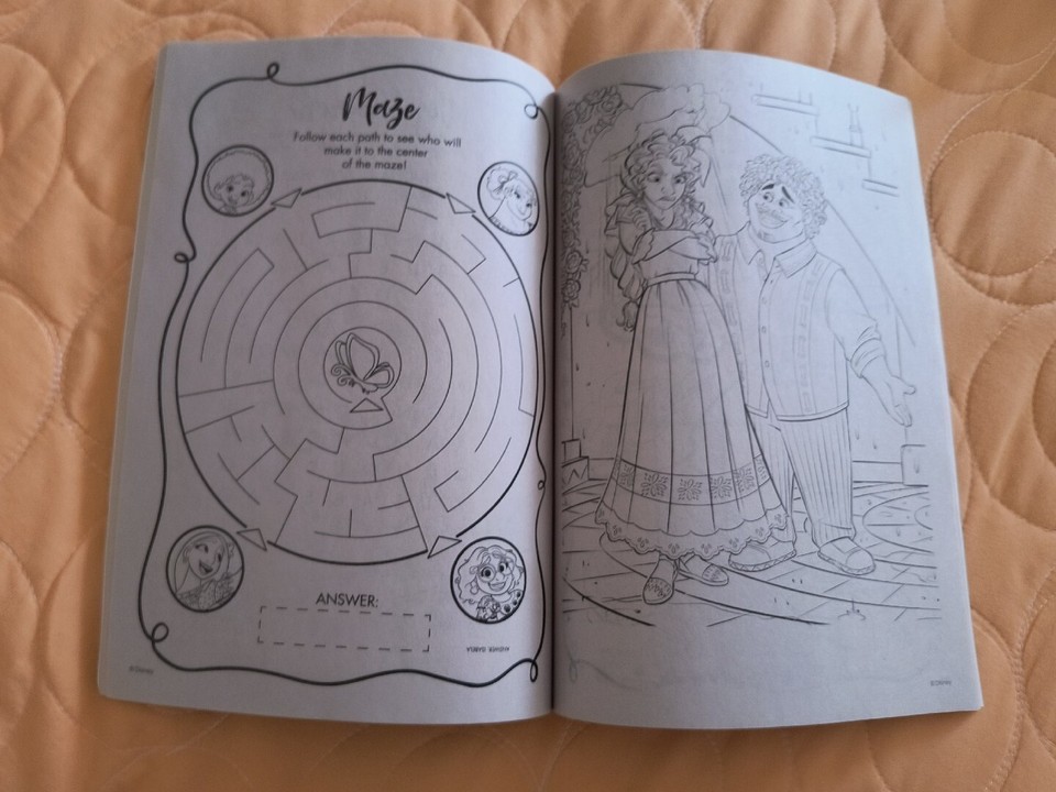 Disney Encanto Jumbo Coloring & Activity Books 2 Pack with Tear/Share ...