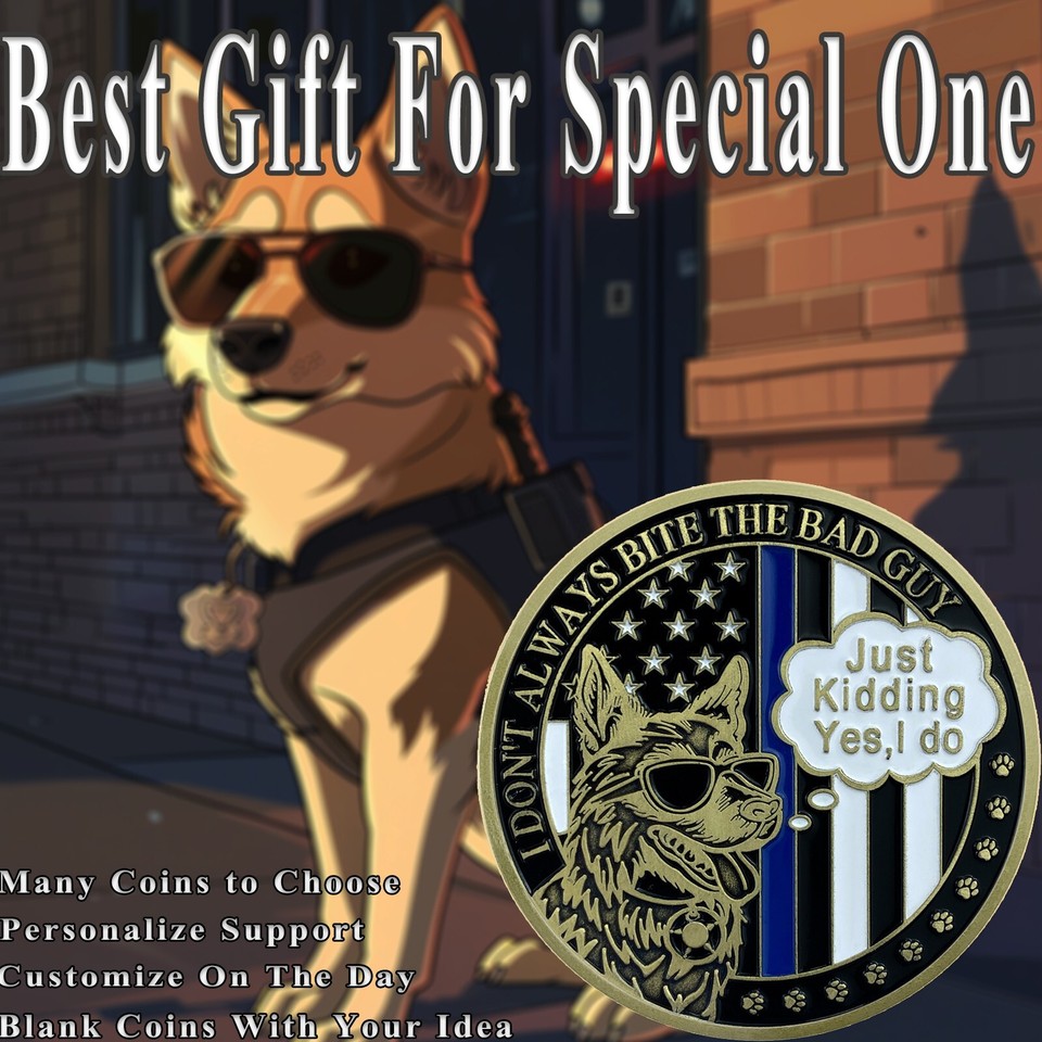 K9 Dog Law Enforcement Police Canine Loyalty Honor Challenge ...