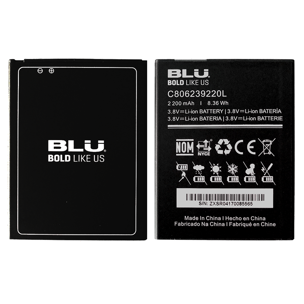 BLU Grand M G070Q Original OEM Battery C806239220L 2200mAh 8.36 Wh 3.8v ...