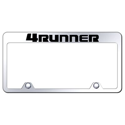 Toyota 4Runner Laser Etched Logo on Top Truck License Plate Frame ...