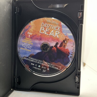 Brother Bear (DVD, 2003) Disc 1 + Case 786936224023| eBay