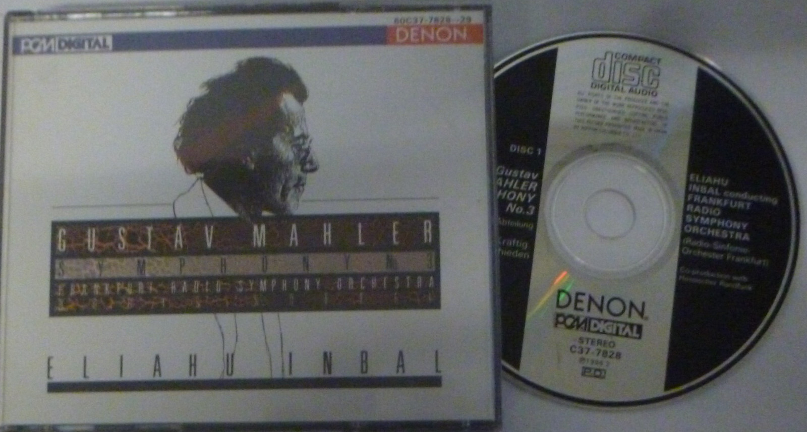 Mahler Symphony 3 Inbal Frankfurt Denon 2cd Japan for sale online | eBay