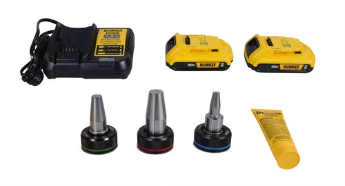 DEWALT DCE400D2 20-Volt Max Lithium Ion Cordless PEX Expansion Tool Kit ...