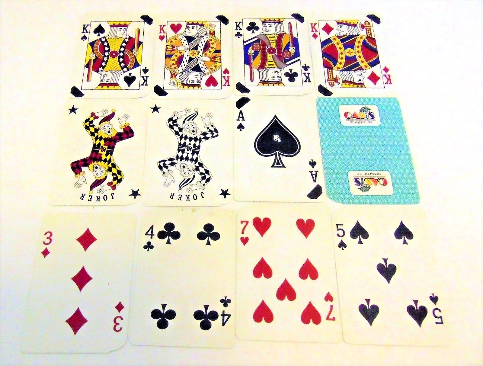 Rare Casino Paulson Playing Cards Vintage Paul Son No.1 Teal Blue ...