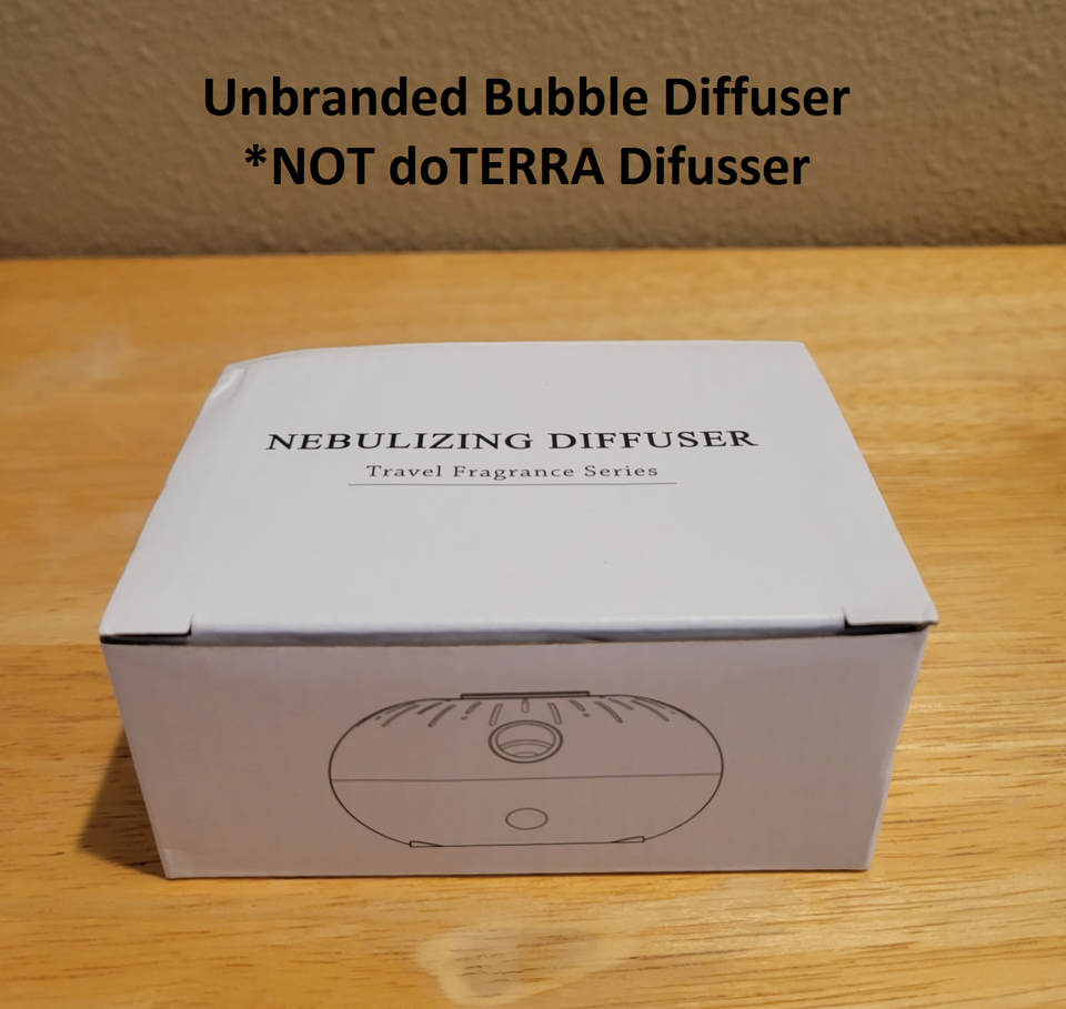 Unbranded Bubble Motion Activated Diffuser Waterless + doTERRA On Guard ...