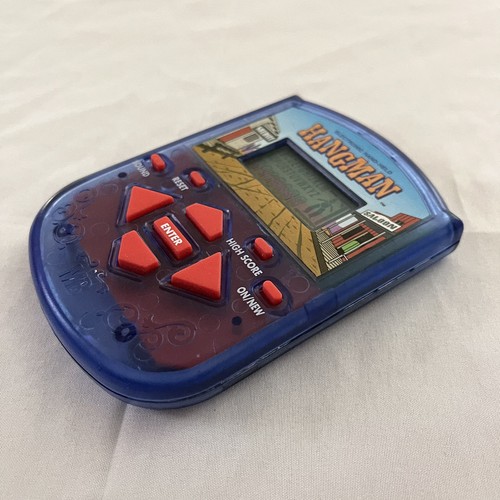 Hangman Electronic Handheld Game Vintage 1995 Milton Bradley MB Tested ...