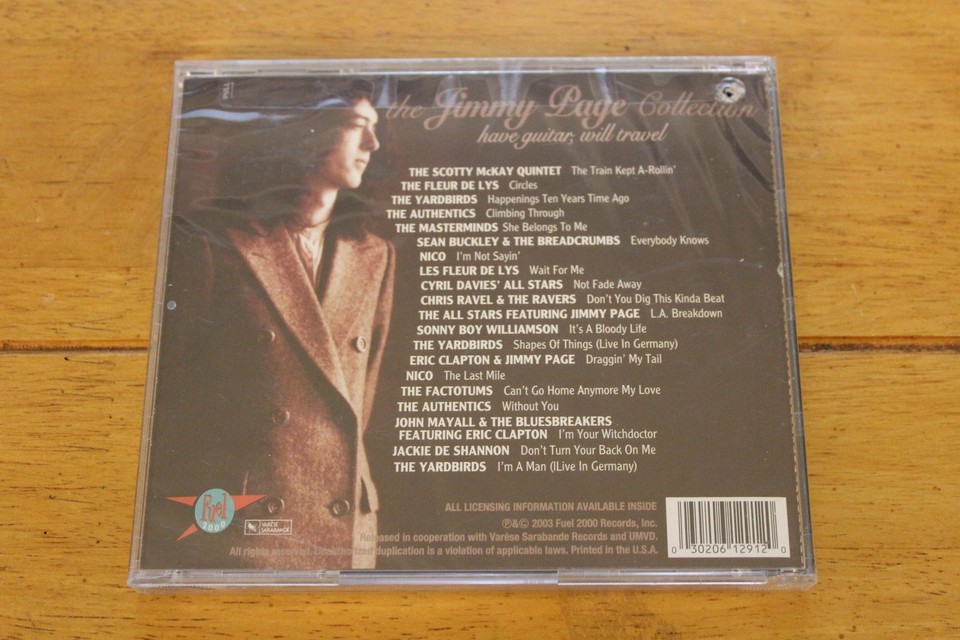 Have Guitar Will Travel The Jimmy Page Collection CD 2003 Fuel 2000 ...