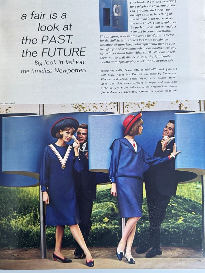 Vintage Seventeen Magazine February 1964 World’s Fair Fashion Issue | eBay