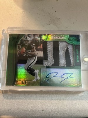 2019 Panini Certified - Freshman Fabric Signatures Josh Jacobs RPA ...