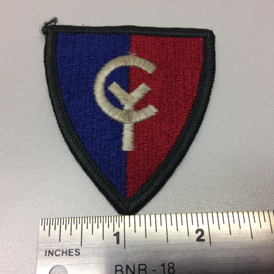 Vintage Military Patch Army 38th Infantry Division Insignia Dark Green ...
