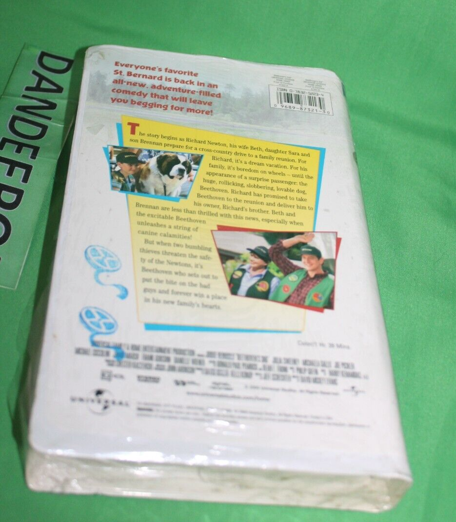 Universal Beethoven's 3rd VHS movie | eBay