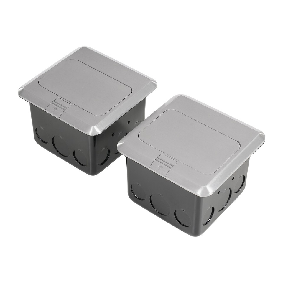 2PCS Pop-Up Floor Sockets Pop Up Floor Outlet Sockets Hidden Sockets ...