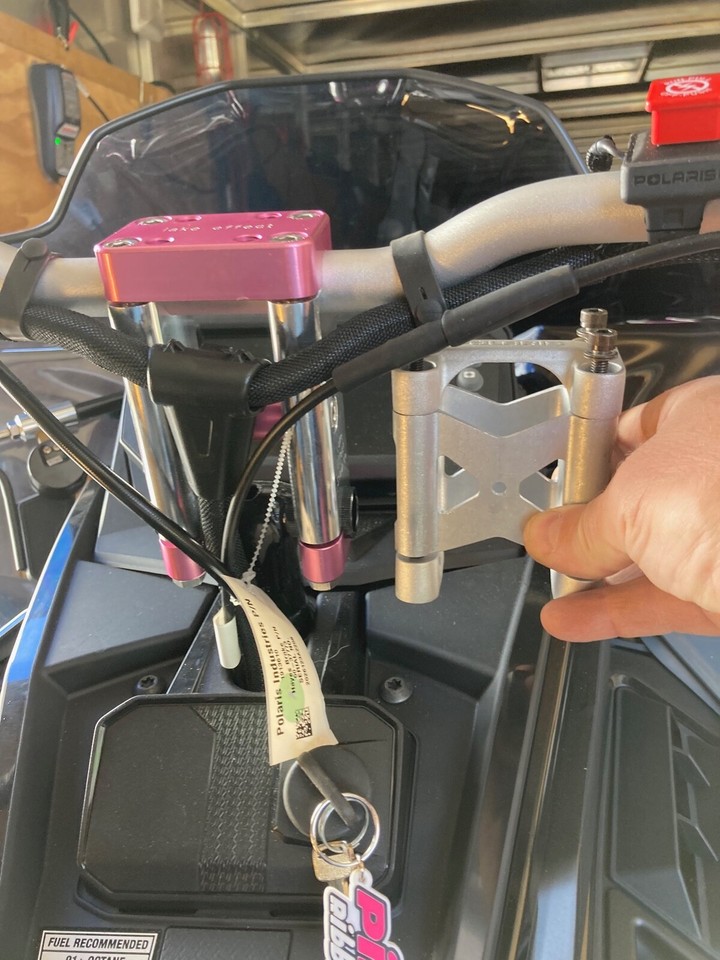 Lake Effect Snow Co. 4" Snowmobile Handlebar riser. Yamaha, Polaris ...