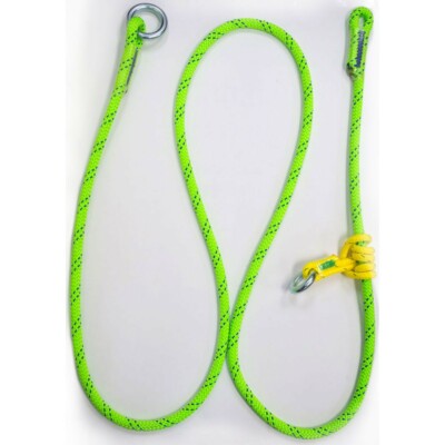 ROPE LOGIC'S ADJUSTABLE FRICTION SAVER 5/8IN 10FT KMIII GREEN ARBORIST ...