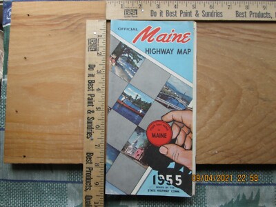 main highway map 1955 booklet | eBay