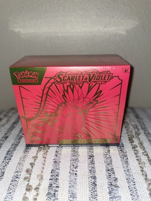 Scarlet & Violet ETB Pokemon Elite Trainer Box Koraidon Red New Sealed ...