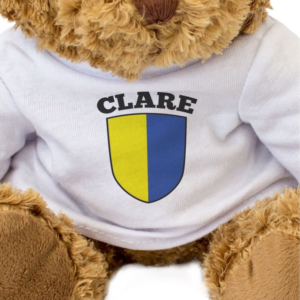 NEW - Clare COUNTY COLOURS - Teddy Bear - Ireland COUNTY Clare Gift ...