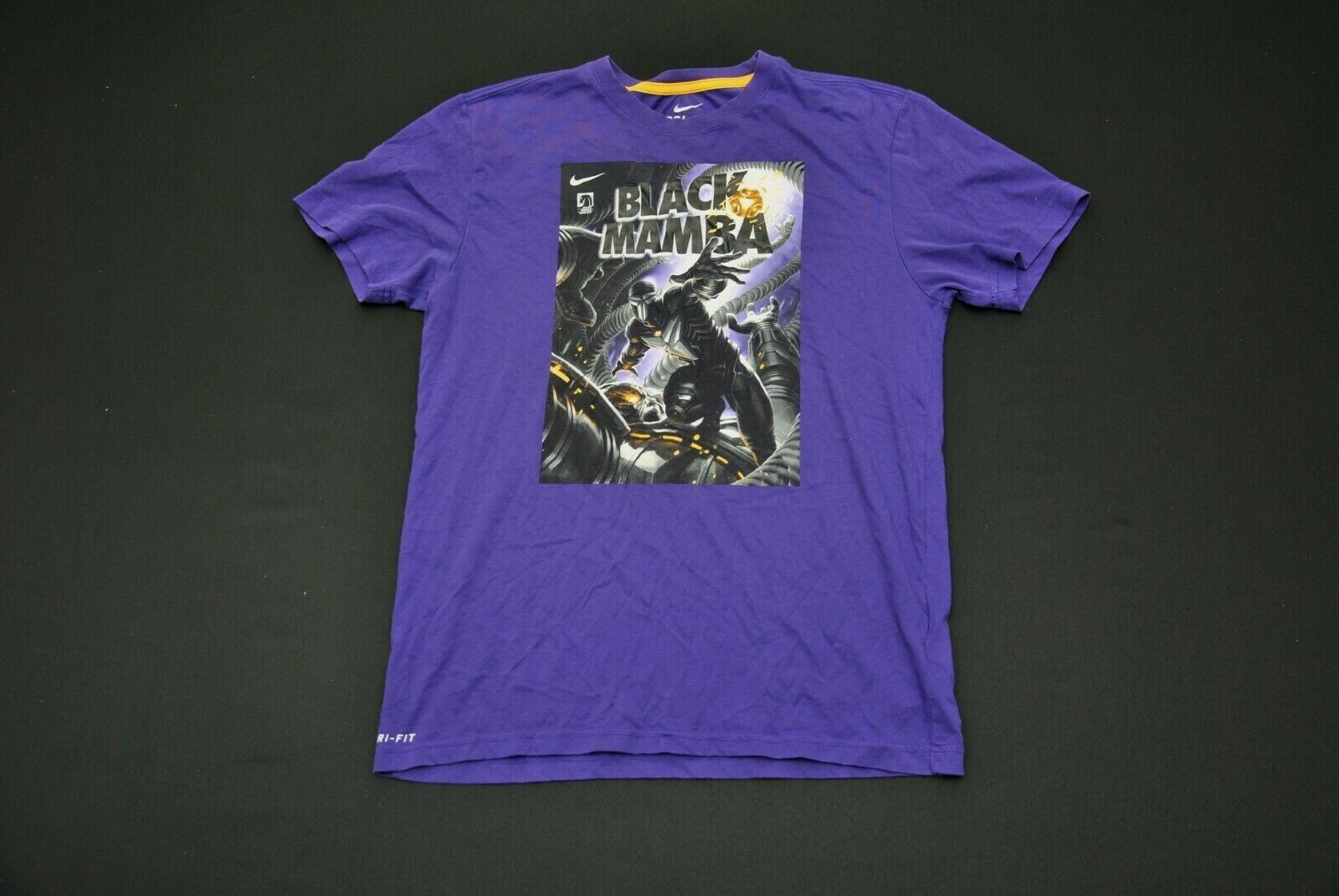 Nike Black Mamba Hero Kobe Bryant Purple Shirt L Larg… - Gem