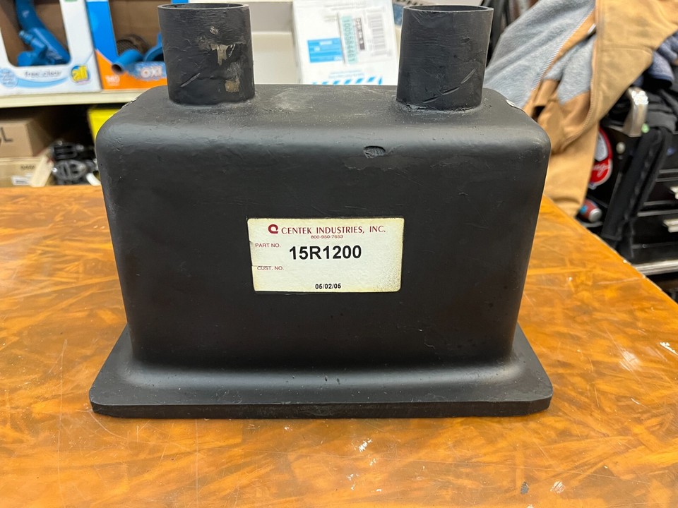 Centek Wet Exhaust Muffler Vernalift 2" In 2" Out 12"x 7", 9" High ...