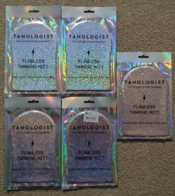 5-Pack Tanologist Flawless Tanning Mitt - Water Resistant, Streak Free ...
