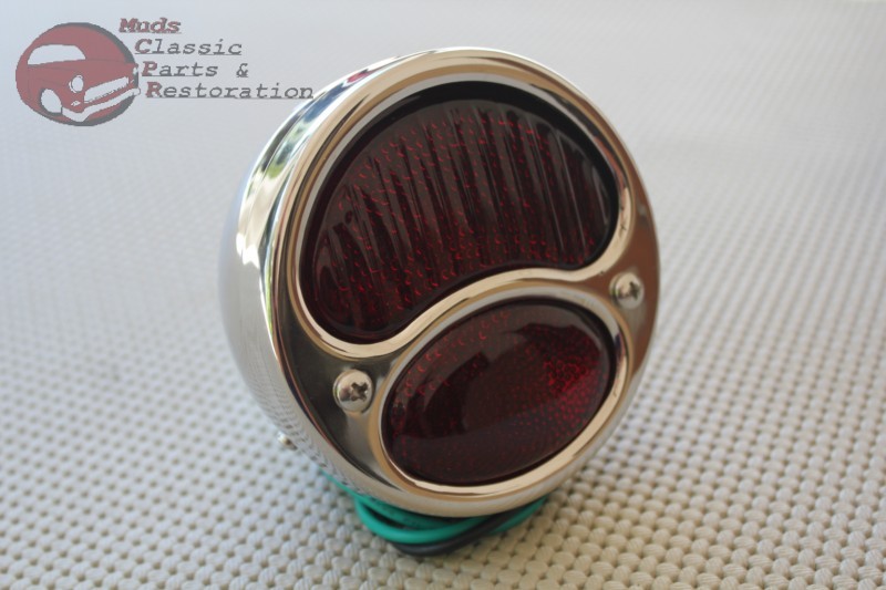 Ford Model A Hotrod Motorcyle Chopper Duolamp License Plate Tail Light ...