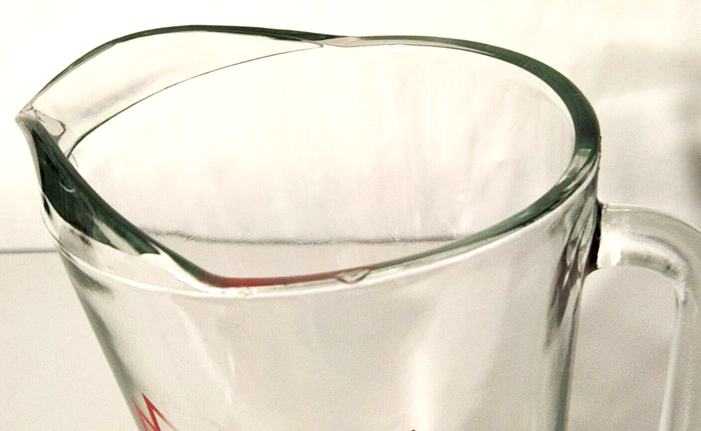 Vintage Budweiser "Bud King of Beers" Heavy Glass Beer Pitcher 9"H ...