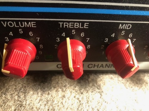 Knobs, RED Vintage Fender Guitar Amp Knobs | eBay