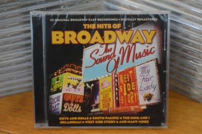 Various Artists CD Hits of Broadway Sound of Music 25 Cast Remastered ...