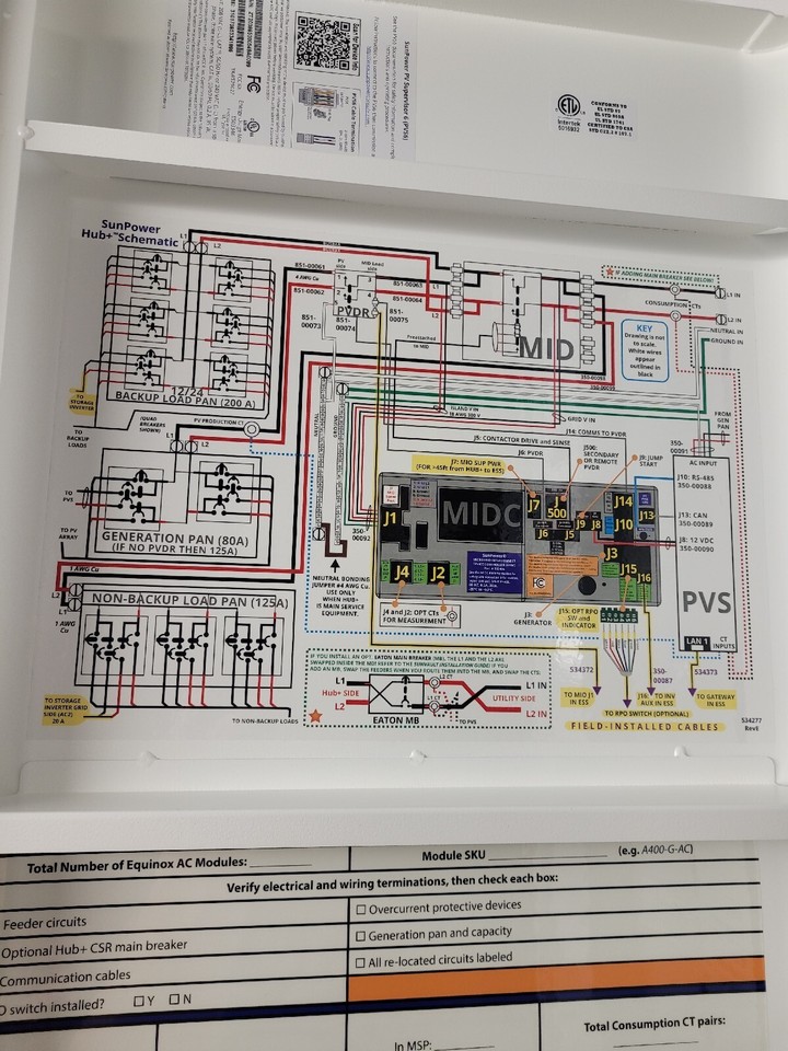 SUNPOWER SUNVAULT HUB+ PVS6, PV SUPERVISOR 6 | eBay