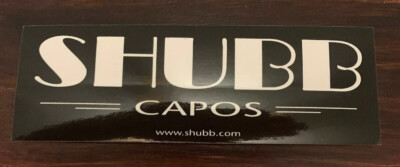 Shubb Capos Sticker / Decal | eBay