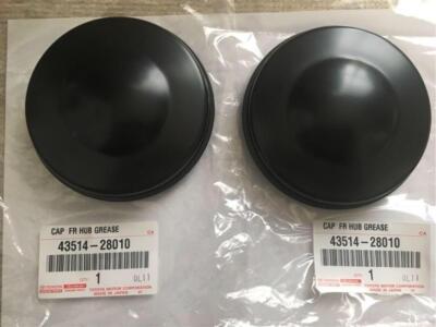 Toyota Genuine FJ Cruiser Front Axle Hub Grease Cap 43514 - 28010 x2 | eBay