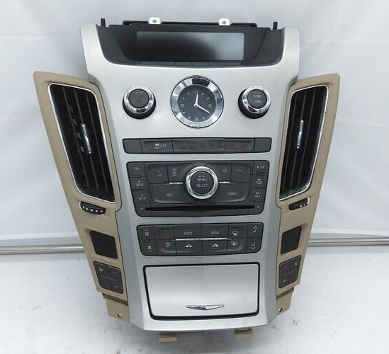 2009 - 2013 Cadillac CTS AC Heater Temperature Control Panel Radio ...