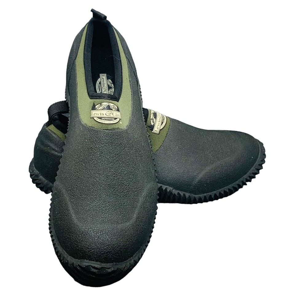 Lewis & Clark Outdoors Women's Muck Shoes F0740S Size 10 Green & Black ...